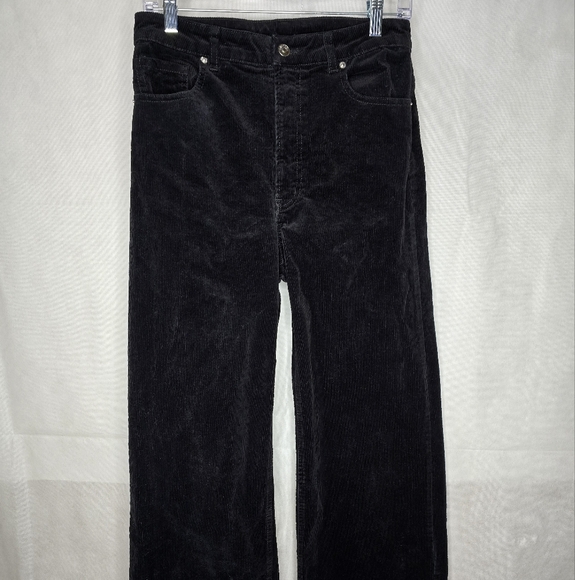 Divided | Pants & Jumpsuits | Divided Hm Corduroy Pants Black High Rise ...